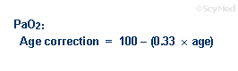 arterial Oxygen Tension (estimated) Equation Page :: MediCalculator ...