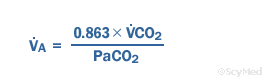 Alveolar Ventilation Equation Page :: MediCalculator ::: ScyMed