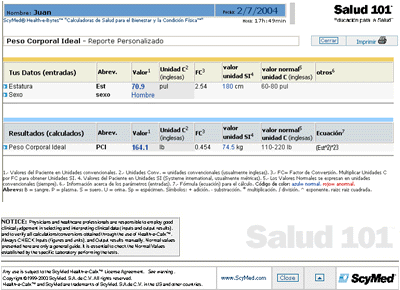 TUTORIAL :: Salud 101 :: Herramienta de Educacion en Salud :: ScyMed