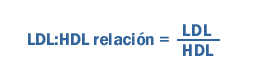 LDL:HDL Relación Ecuación :: MediCalculator ::: ScyMed