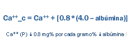 Calcio, Corrección Ecuación :: MediCalculator ::: ScyMed