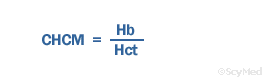 Concentración de Hemoglobina Corpuscular Media Ecuación ...