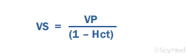 Volumen Sanguíneo Ecuación :: MediCalculator ::: ScyMed